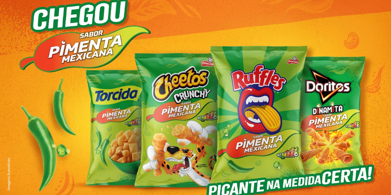 PepsiCo amplia portfólio com RUFFLES® e CHEETOS® Crunchy sabor Pimenta ...