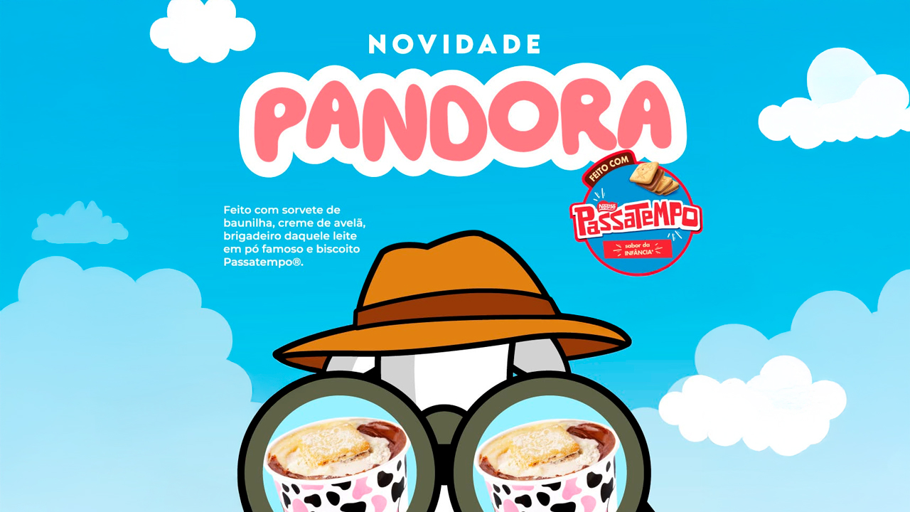 Milky Moo lança milkshake Pandora Passatempo® em edição especial para o ...