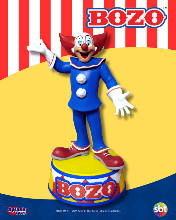 SBT celebra 45 anos do BOZO no Brasil com coleção oficial de produtos ...