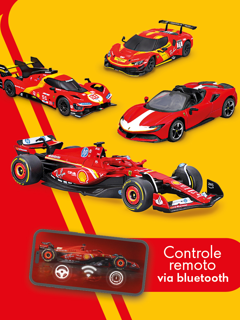 Shell apresenta coleção de carros da Ferrari em miniaturas que são ...