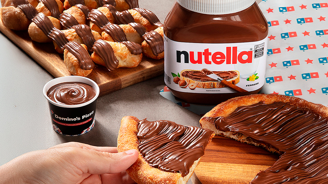 Domino’s e Nutella® se unem em collab inédita e lançam novas sobremesas ...