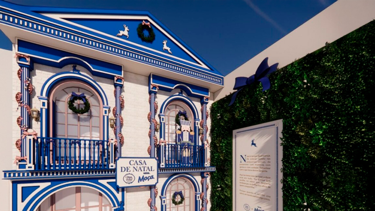 Leite Moça abre casa temática em São Paulo para celebrar o Natal ...
