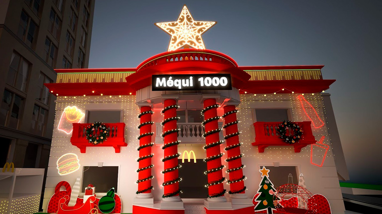 McDonald’s e Coca-Cola celebram a magia do Natal com decoração especial ...