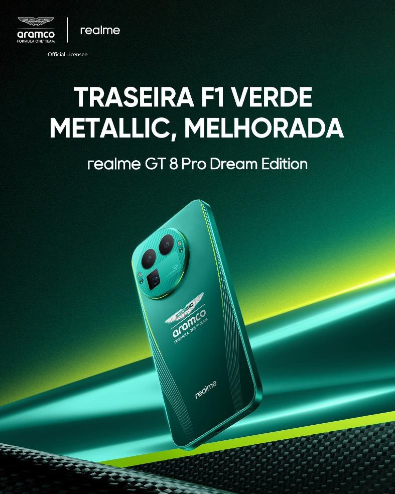 realme e Aston Martin Aramco F1® Team lançam o novo smartphone ...