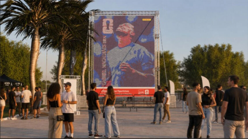 Coca-Cola cria murais gigantes para troca de figurinhas da Copa do ...